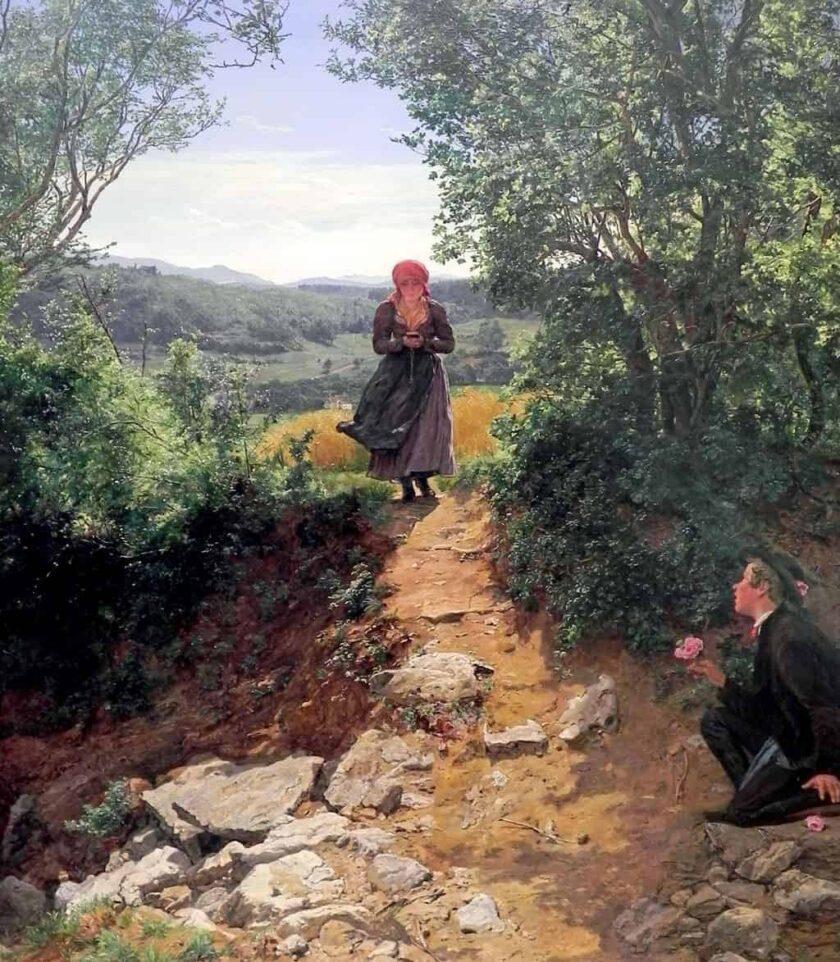 Sempre Li A Guardare Smartphone Dal 1860