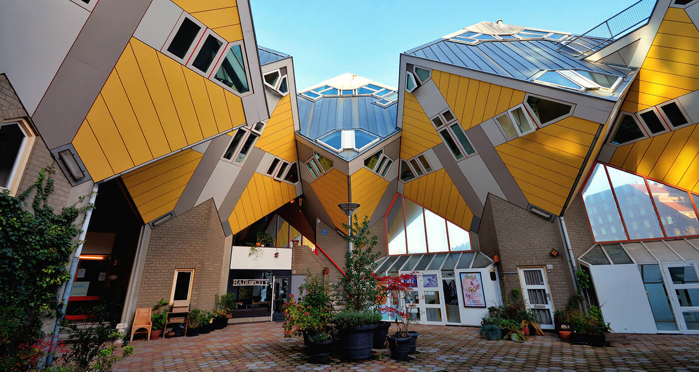 Le Cube Houses di Piet Blom
