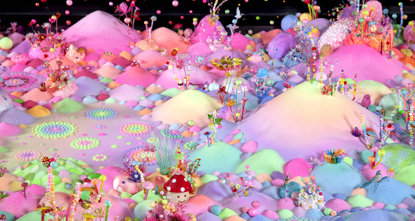 Le golose installazioni site specific di Pip & Pop